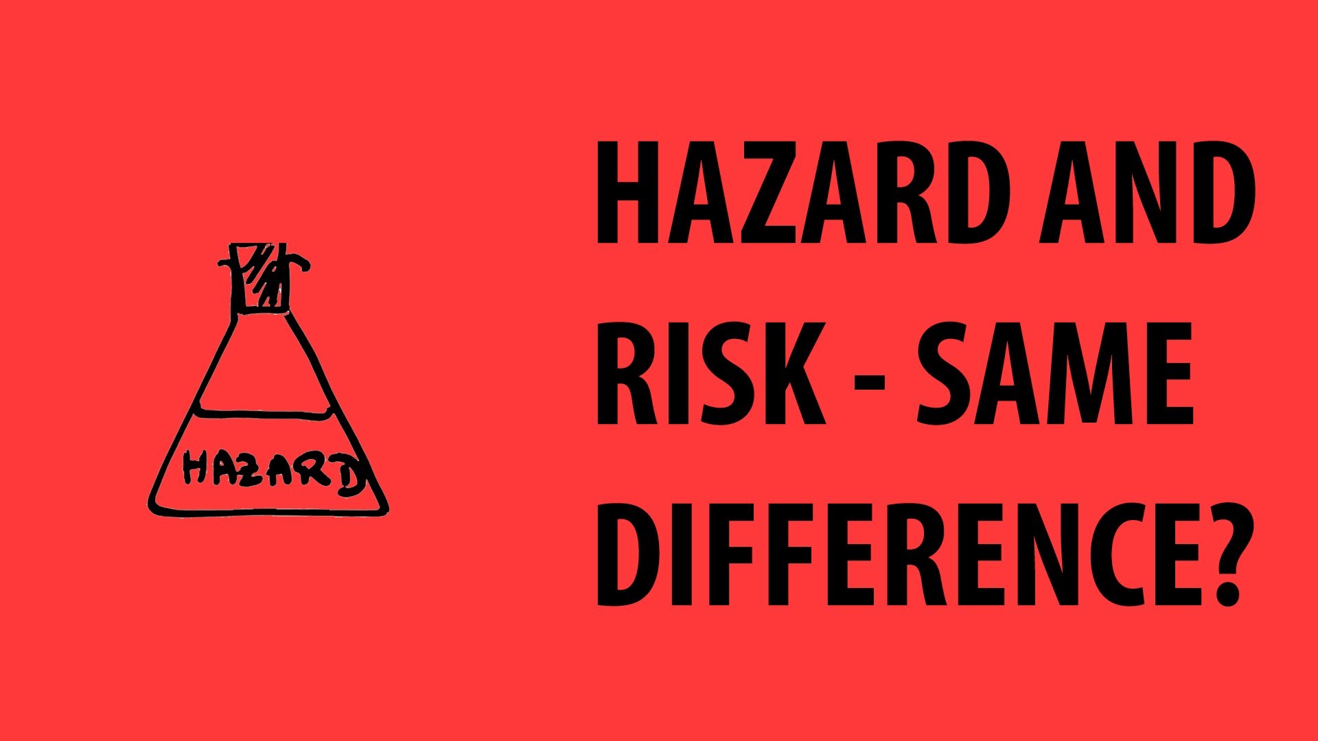 Difference Between Hazard and Risk | New Health Advisor
